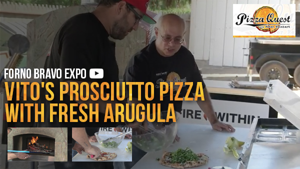 Prosciutto Pizza with Fresh Arugula Webisode, Vito Romani, Part 2: The ...