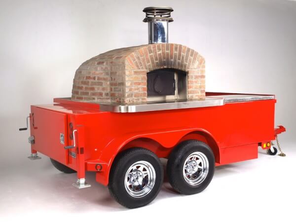 Mobile Pizza Oven Trailer Photos - Forno Bravo. Authentic Wood Fired Ovens