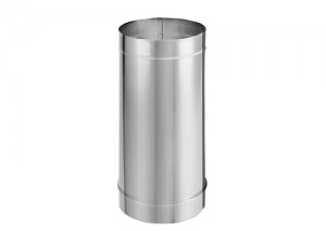 8" x 24" Single Wall Stainless Chimney Extender - Forno Bravo ...