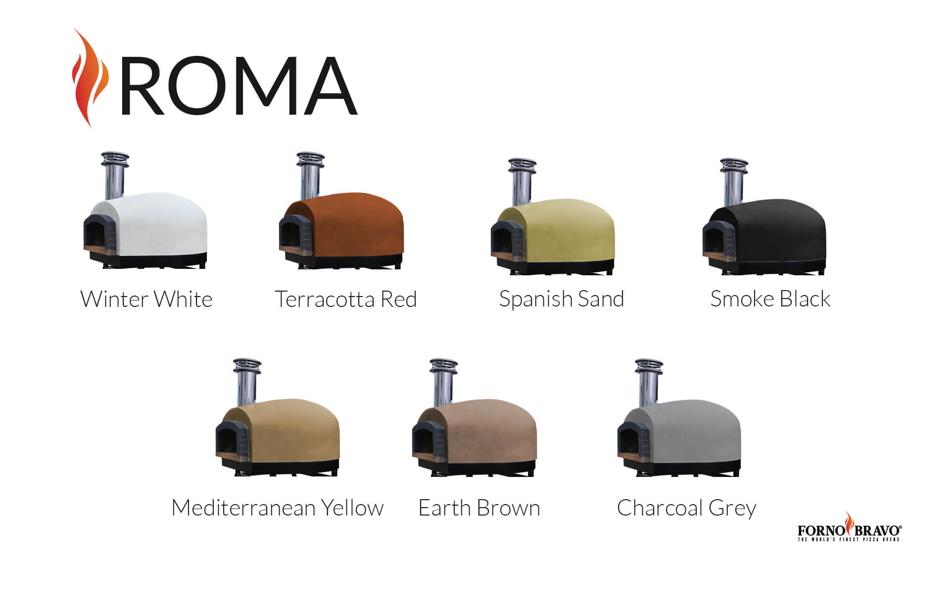 Roma-Colors - Forno Bravo. Authentic Wood Fired Ovens