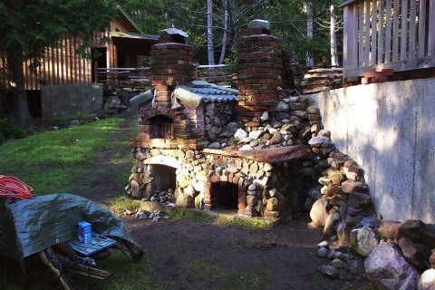 Pompeii DIY Brick Oven Pender Island Canada - Forno Bravo. Authentic ...