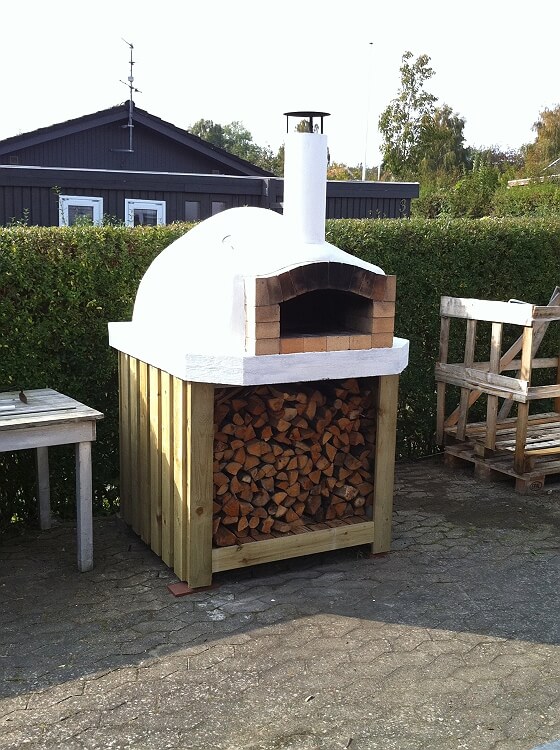 Pompeii DIY Brick Oven Storring Denmark - Forno Bravo. Authentic Wood ...