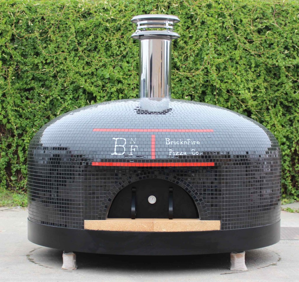 Commercial pizza oven custom tile Brick n Fire - Forno Bravo. Authentic ...