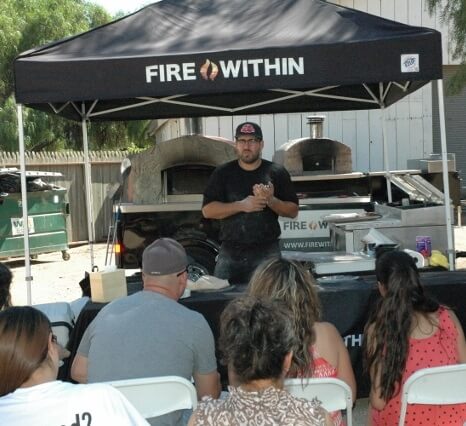 The Fun Guy Vegetarian Pizza - Forno Bravo. Authentic Wood Fired Ovens