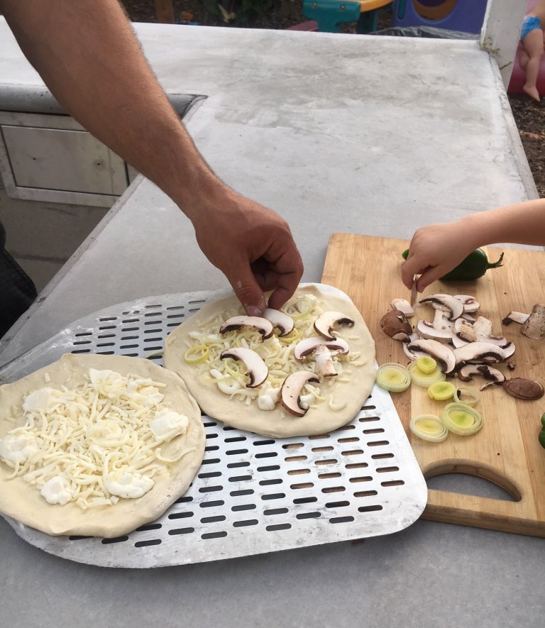 The Fun Guy Vegetarian Pizza - Forno Bravo. Authentic Wood Fired Ovens