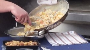 Wood Fired Spicy Italian Sausage Pasta with Chef Marshall - Forno Bravo ...