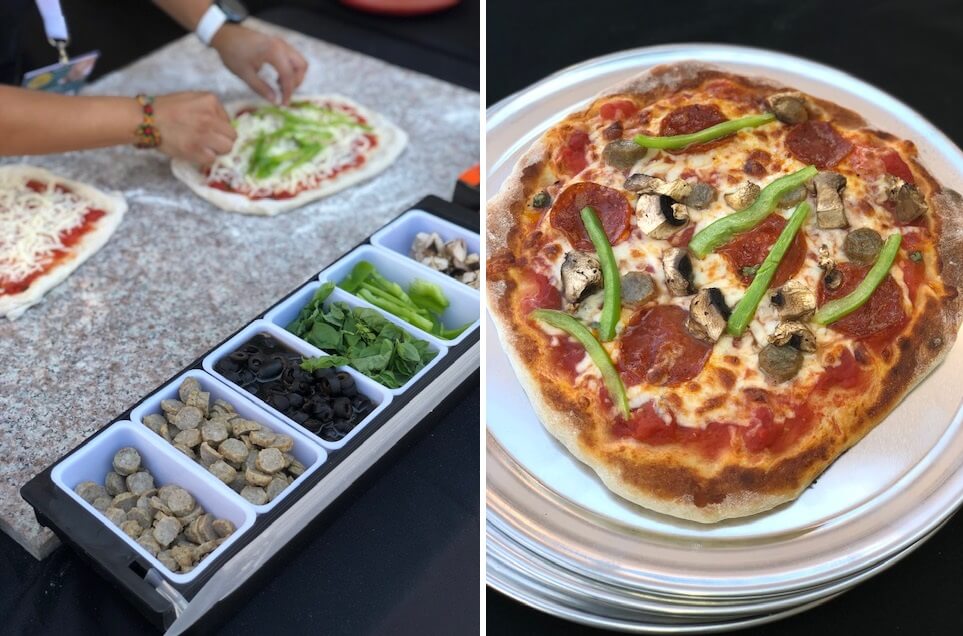 Pizza Line_Before and After - Forno Bravo. Authentic Wood Fired Ovens