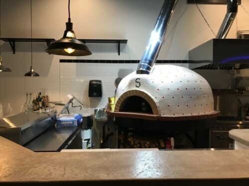 La Cucina Di Sophia's Open Kitchen Features a Modena Commercial Pizza ...