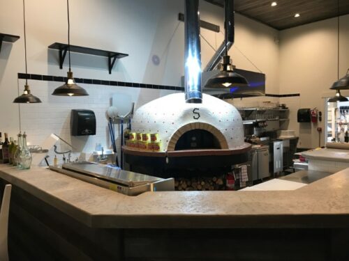 La Cucina Di Sophia's Open Kitchen Features a Modena Commercial Pizza ...