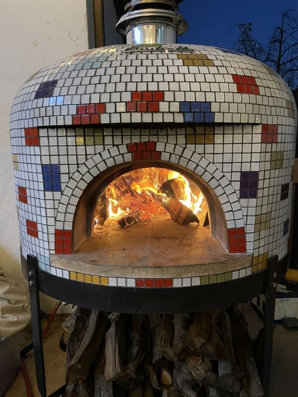 Nu Napolino70 Customer 3 White Tile With Colors Bigger Fire 2022 Photo ...