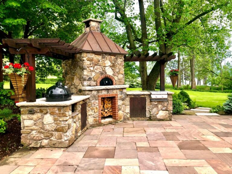 Gorgeous Stone Finished Premio Outdoor Pizza Oven in New York - Forno ...