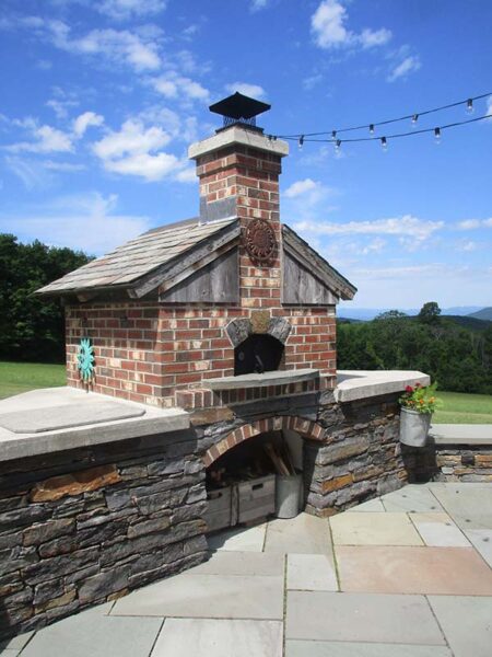 Vermont Stone with Slate and Barnwood Trim Finishes This Casa Pizza ...