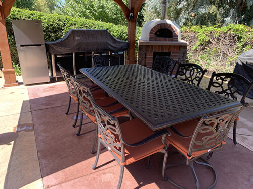 Rick U's Casa is the Centerpiece of their Outdoor Pavilion in Simi ...