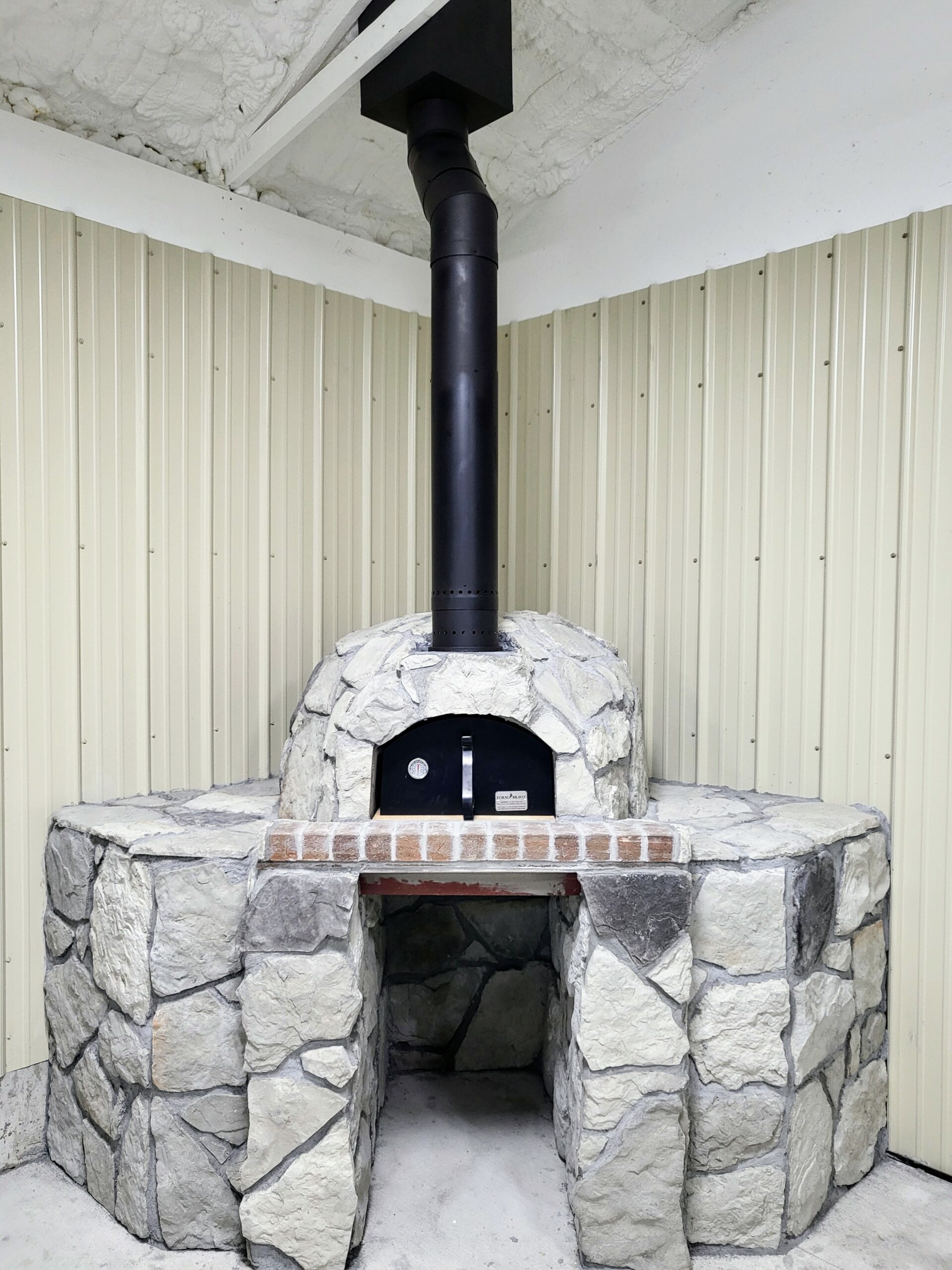 Drew H's Indoor-Outdoor Casa90 Pizza Oven - Forno Bravo. Authentic Wood ...