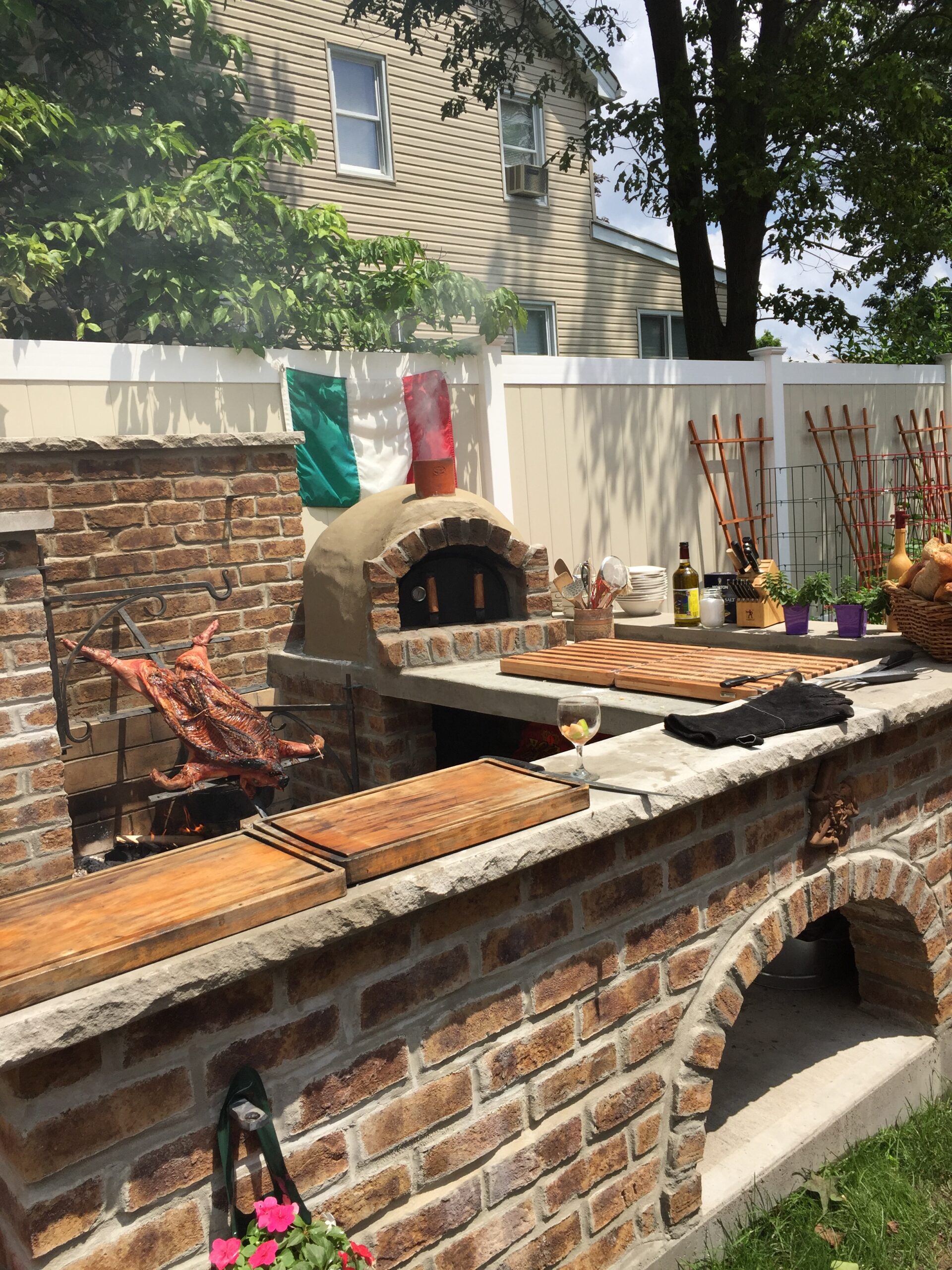 Giardino70 Customer Roast Pig Prep Area 2020 Photo Contest - Forno ...