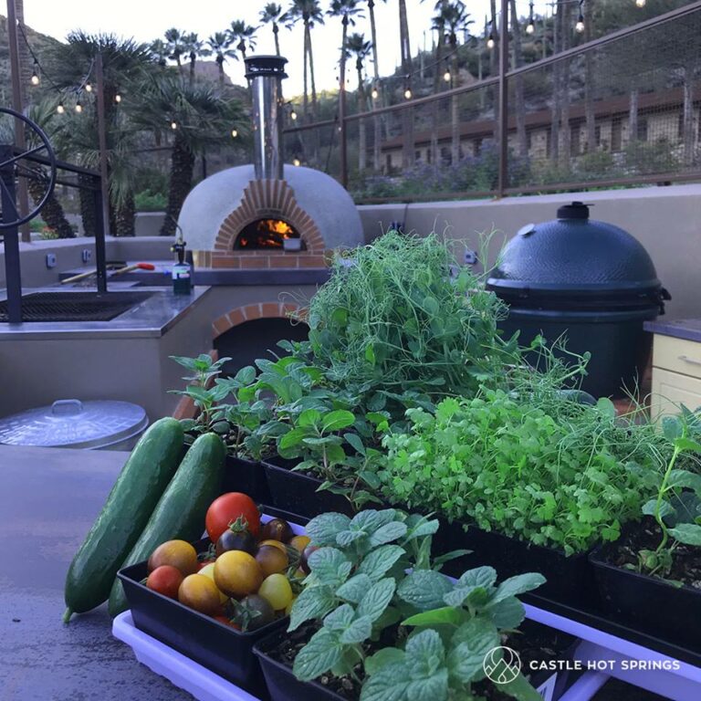 Modena120 Kit Customer Light Stucco Fan Arch Castle Hot Springs Resort ...