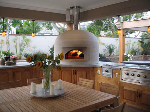 Mark G's Beautiful and Versatile Vesuvio Oven - Forno Bravo. Authentic ...
