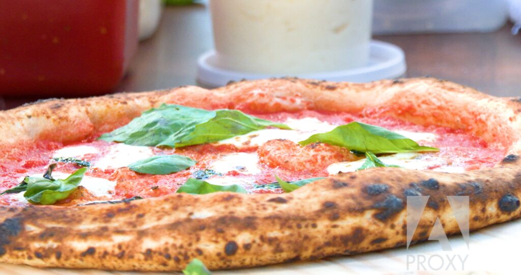 Wood Fired Margherita Pizza - Forno Bravo. Authentic Wood Fired Ovens