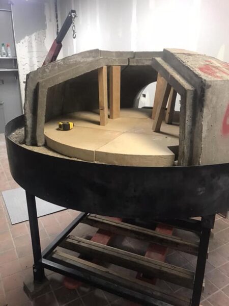 Modena140 Customer Install Dome 02 - Forno Bravo. Authentic Wood Fired ...