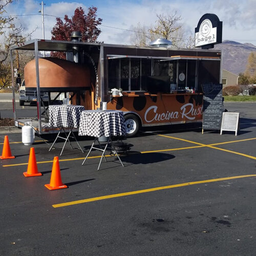 Cucina Rustico's Red Roma on a Food Truck - Forno Bravo. Authentic Wood ...