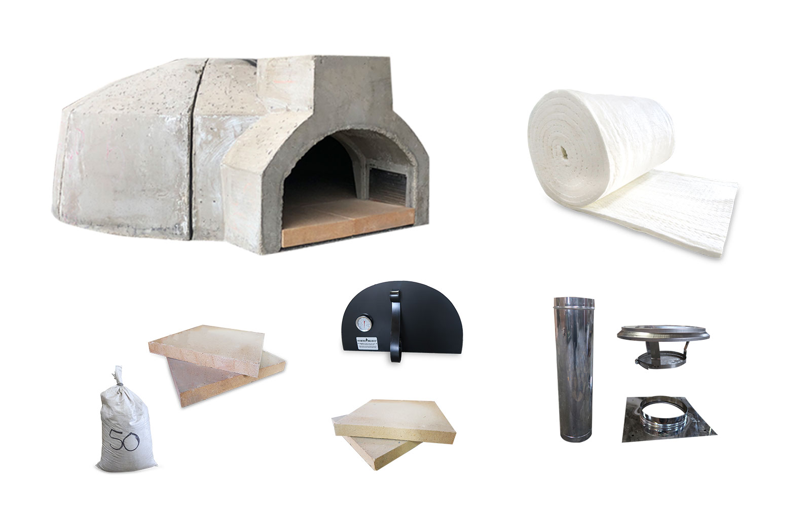Forno Bravo Pizza Oven Components - Forno Bravo. Authentic Wood Fired Ovens