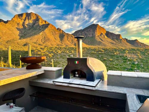 Casa Build with A Beautiful Mountain View - Forno Bravo. Authentic Wood ...