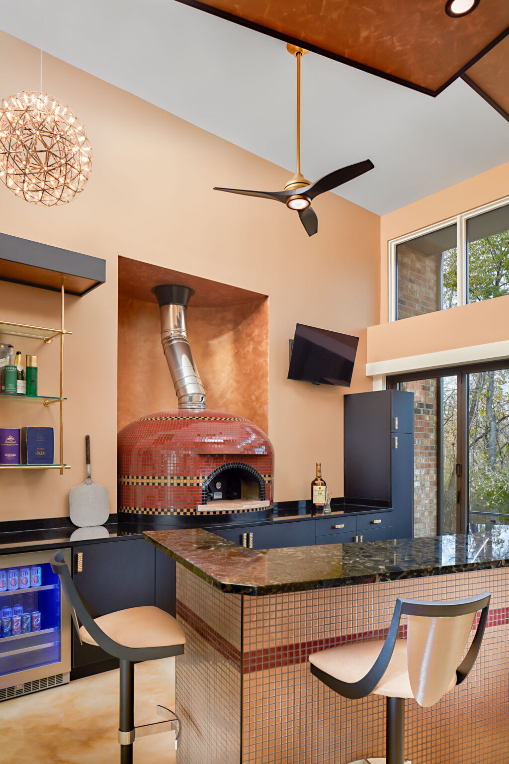 Indoor Vesuvio For Guest-Facing Entertainment - Forno Bravo. Authentic ...