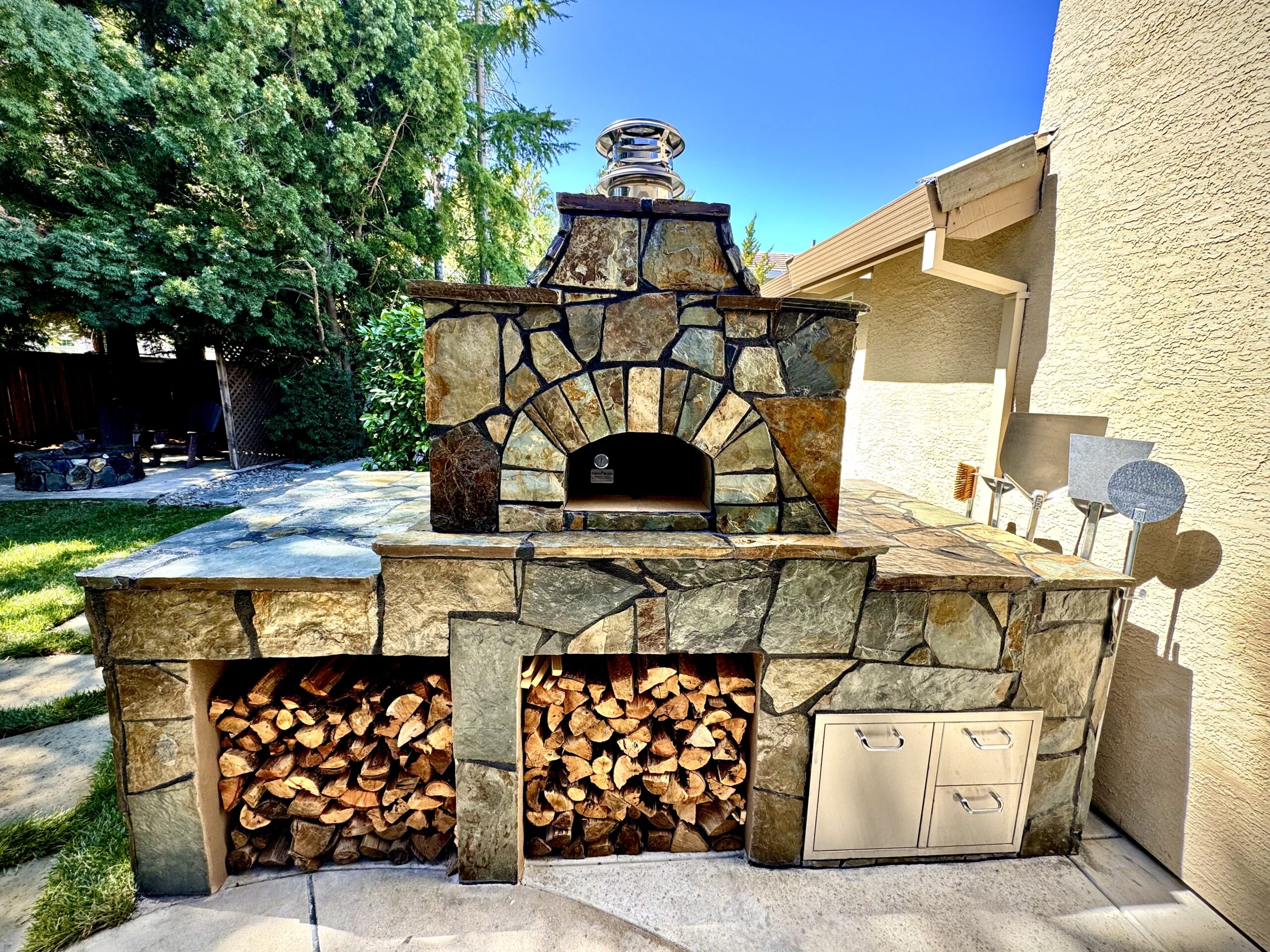 Nu Casa90 Customer Solid Stone 4000 Pounds Of Stone4 IG FB - Forno ...
